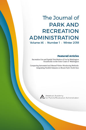 Journal of Park and Recreation Administration – Sagamore-Venture Publishing