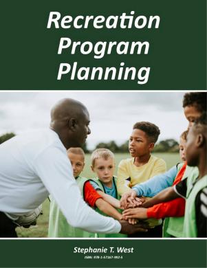 RM 2410 Recreation Program Planning – Sagamore-Venture Publishing